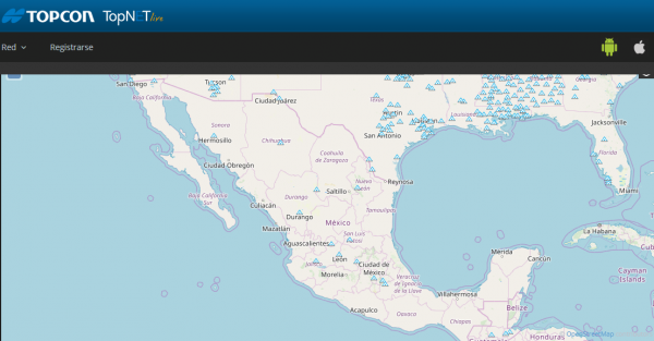 Estación de Referencia 【 TopNET Live México 】Red CORS